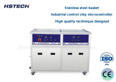 China Double Tank SMT Ultrasonic Cleaning Equipment With Cleaning And Drying Function for sale