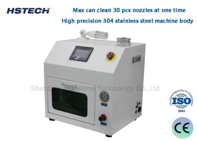 China PLC Touch Screen SMT Nozzle Cleaner for 01005 0201 Components 110-220V for sale