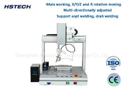 China High Precision Stepper Motor Soldering Robot 300x300x100mm Navigation PCB for sale
