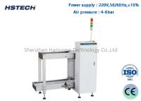 China Belt Transporting PCB Width Adjustment 3 Color Display SMT Magazine Loader for sale