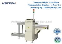 China 3 Magazine PCB Unloader 330mm Width LED Touch Screen Control SMT Link for sale