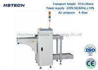 China SMEMA Signal Max 530*460mm 90 Degree Compact PCB Unloader Equipment for sale