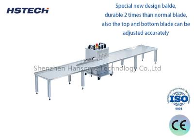 China V-Groove PCB Cutting Machine 400mm Circular Linear Blade PCB Separator 110V 220V for sale