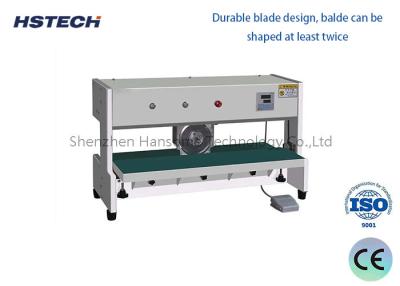 China Circular Blade Moving V-groove PCB Separating Cutter Durable Blade Adjustable Height Low Stress for sale