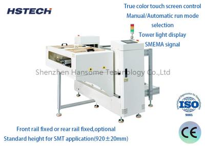 China 3 Color Display PCB NG/OK Unloader PLC Touch Screen Control 2 Magazine Hold SMT Production Line for sale