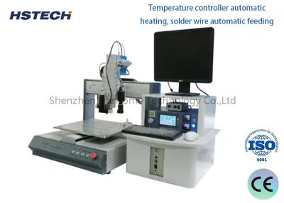China Dual Workbenches Automatic Soldering Machine 500x300x100mm with Cleaning Function for sale