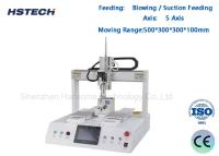 China Suction Type Manual Programming Touch Screen Single Screw Driver Lock Machine 500x300mm for sale