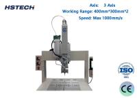 China Stainless Steel 3 Axis Visual Dispensing Machine PC Control 400mm x 300mm for sale