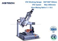 China 4 Axis AB Glue Dispensing Machine Stepping Motor + Timing Belt Max 300mm/s for sale