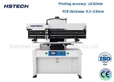 China Using SMC Cylinder Semi Auto 1.2M Screen Printer For Printing LED Tube PCB for sale