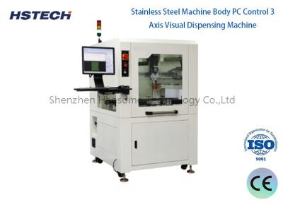 China Windows Control 10kg 5kg Loading Capacity 3 Axis Visual Dispensing Machine HS VD331 for sale