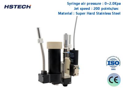 China PEEK 30CC PUR Jetting Valve with One-Stage Heating with Control for sale