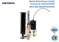 China High-Speed Aluminum Valve Body Jetting Valve HS-PF-100/200 with 24V Drive and 130°C Nozzle Temperature for sale