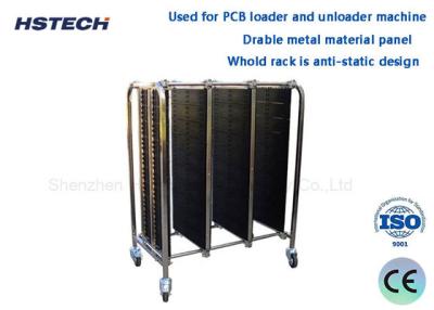 China PCB Handling Equipment 3 Layers Anti Static 4 Wheels Moving PCB Storage Turnover Car HS-T460 for sale