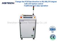 China Soft LED Button Control Top Side Safety Transparent Cover PCB Turning Board Handling Machine HS-SZ460 for sale