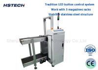 China SMT PCB Magazine Loader HS-LD250 6bar 20M Min Conveyor Speed LED Control for sale