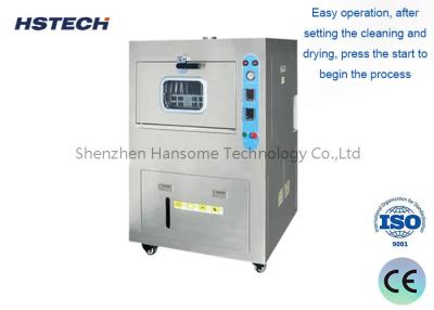 China SUS304 Pneumatic SMT Stencil Cleaner 740x740mm with 3-Level Filtration for SMT Assembly for sale