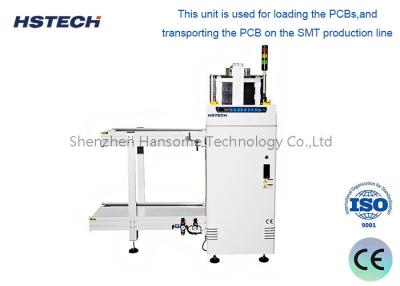 China Push PCBs from Magazine to Downstream Conveyor with HS-330LD PCB Loader for sale
