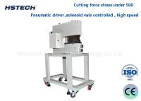 China Pneumatic Driver Solenoid Vale Controlled  High Speed Pneumatic PCB Depanelizer V-CUT PCB Separator HS-310L for sale