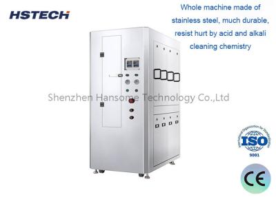 China SMT Pneumatic Stencil Cleaner HS-600 with Counter and Emergency Stop Button for sale