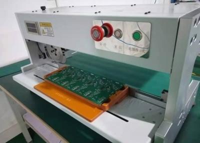 China PCB Depaneling Machine 500-800μm Low Force Stress Moving Circular Blade AC 110/220V HS-203 for sale