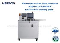 China Human Interface Operating System Stainless Steel Stable And Durable Auto Guillotine PCB HS-A310 Depanelizer for sale