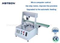 China ESD Transport Belt PCB Depaneling Equipment Max 360mm Blade Moving Type PLC Control PCB Separator for sale