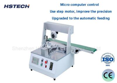 China ESD Transport Belt PCB Depaneling Equipment Max 360mm Blade Moving Type PLC Control PCB Separator for sale