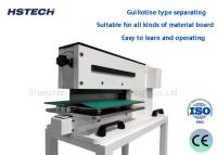 China New Condition PCB Depaneling Equipment Powerful Low Stress V Cut Linear Blade Pneumatic PCB Separating Machine HS-310 for sale