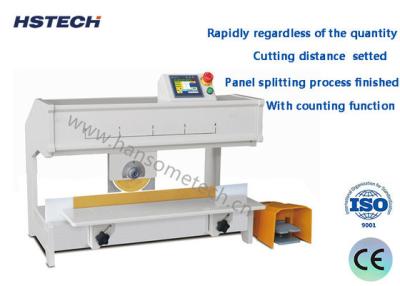 China Cutting Distance Setted Compare With Manual Operation V-Cut PCB Separator HS-VM-400 for sale