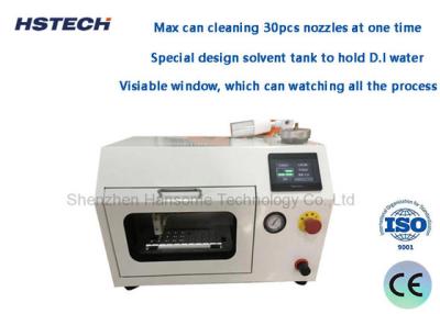 China High Precision SMT Cleaning Equipment Using D.I Water Pure Compressor Air Clean 30pcs HS-801 for sale