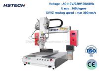China Automatic Soldering Machine Double Soldering Iron Single Y Platform 400mm Travel Range for sale