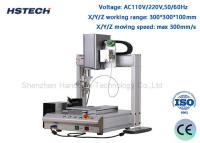 China Manual Programming Stepper Motor Desktop Auto Soldering Machine 300x300mm 4Axis for sale