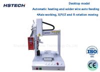 China Hiwin Linear Guide 4-Axis Automatic Soldering Machine HS-S331R 300x300x100mm AC110V/220V for sale