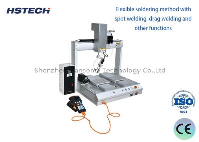 China Full Automatic Operation in One Step, Auto Soldering/Clean/Smoke Exhausting, 2 Soldering Tips for sale