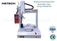 China Single Working Station 360 Degree Tabletop Soldering Robot With Smoke Purification Filter System for sale