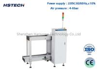 China Belt Transporting PCB Width Adjustment 3 Color Display SMT Magazine Loader HS-LD330 for sale