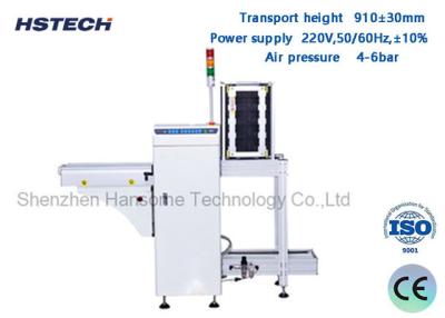 China Mitsubishi PLC ZD Motor Driven 3 Magazines LED Button PCB Link Unloader 330mm Width HS-UD330 for sale