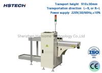 China 3 Magazine PCB Unloader 330mm Width LED Touch Screen Control HS-UD330 SMT for sale