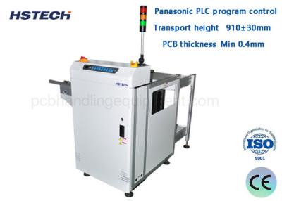 China 90 Degree Space-Saving PCB Magazine Unloader with PLC Control for SMT Lines for sale