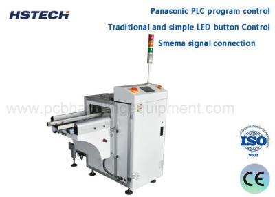 China SMEMA Signal Max 530*460mm 90 Degree Compact PCB Unloader Equipment HS-LD330 for sale
