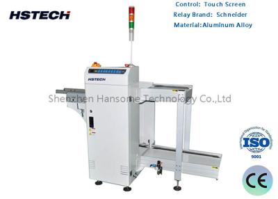 China Double Track PCB Unloader with 6 Magazines Loading Capability and PLC Control System for SMT Production for sale