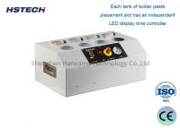 China Automatic Solder Paste Thawing Machine 4 Tanks 0.4Mpa Air Pressure PLC Control for sale