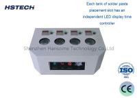 China Solder Paste Thawing Machine 4 Tank Automatic Warm Up with Alarm AC110V 220V for sale
