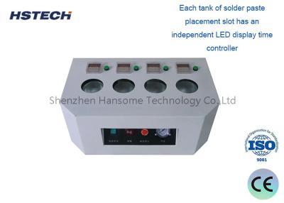 China Solder Paste Thawing Machine 4 Tank Automatic Warm Up with Alarm AC110V 220V for sale