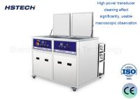 China Double Tank 3000W Heating Power Ultrasonic Cleaning Machine for Efficient Cleaning Process for sale