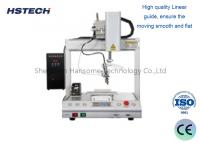 China Automatic Soldering Machine 4 Axis 300x300x100mm with Auto Cleaning and Iron Head Alignment for sale