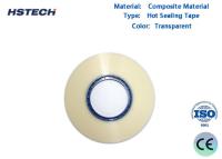 China Transparent Hot Sealing PET Cover Tape 9.3mm for Carrier Tape Hold Pocket GD-01 for sale
