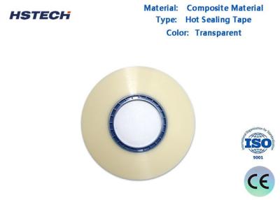 China Transparent Hot Sealing PET Cover Tape 9.3mm for Carrier Tape Hold Pocket GD-01 for sale