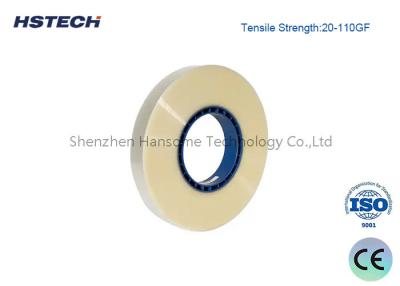 China Transparent PET Cover Tape for SMD Component Counter 9.3mm Width 0.2Mpa Sealing Pressure for sale